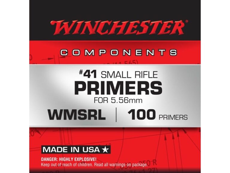 Buy Winchester Small Rifle 5.56mm Military Primers 41 In Stock...