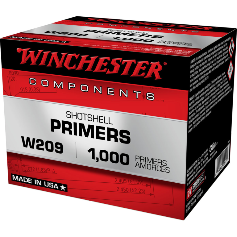 Winchester 209 shotshell primers (w209 primers)